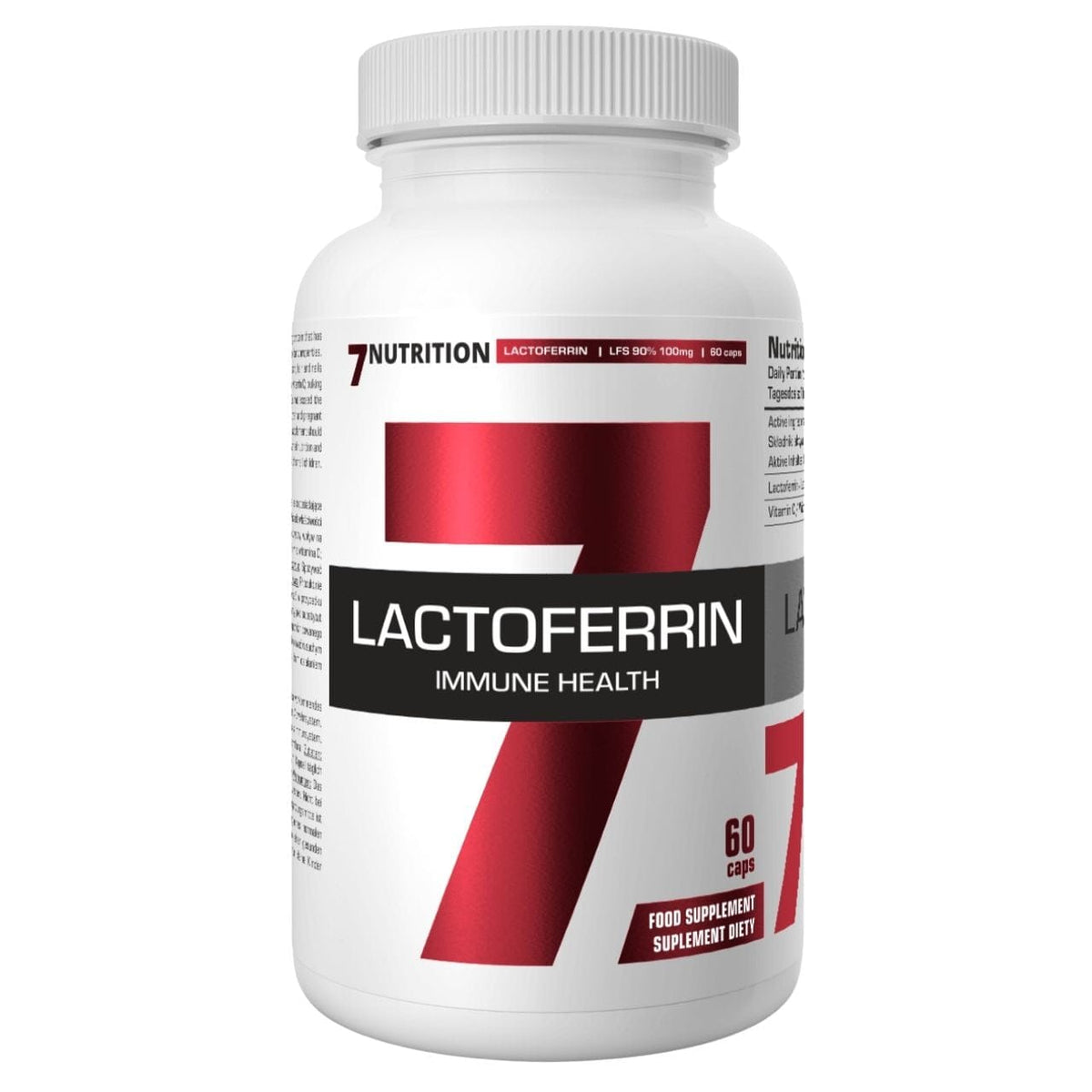 7Nutrition Lactoferrin 100 mg - 60 Capsules – Medpak