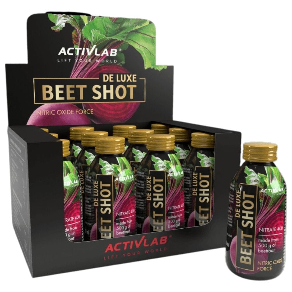 Activlab De Luxe Pre-Workout Shot, Beetroot - 12 Pieces – Medpak