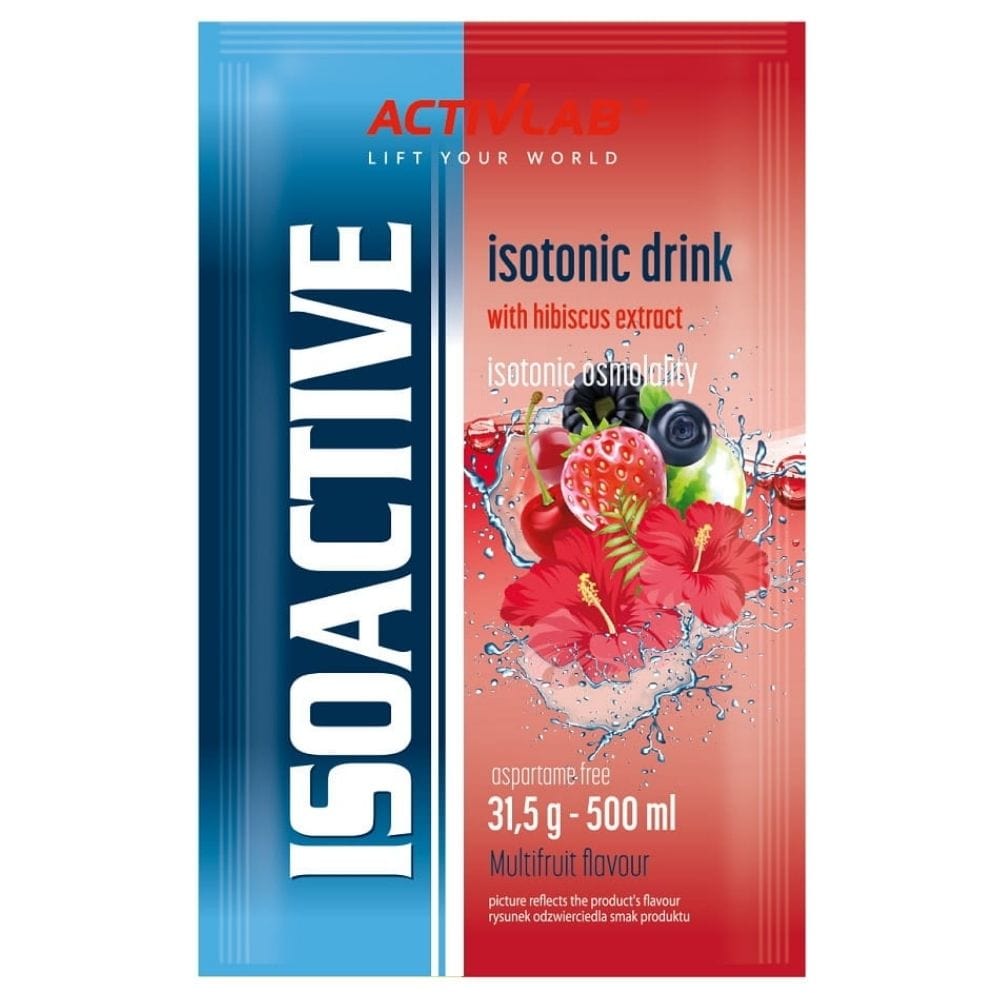 Activlab Isoactive Isotonic with Hibiscus, Multifruit - 31,5 g – Medpak