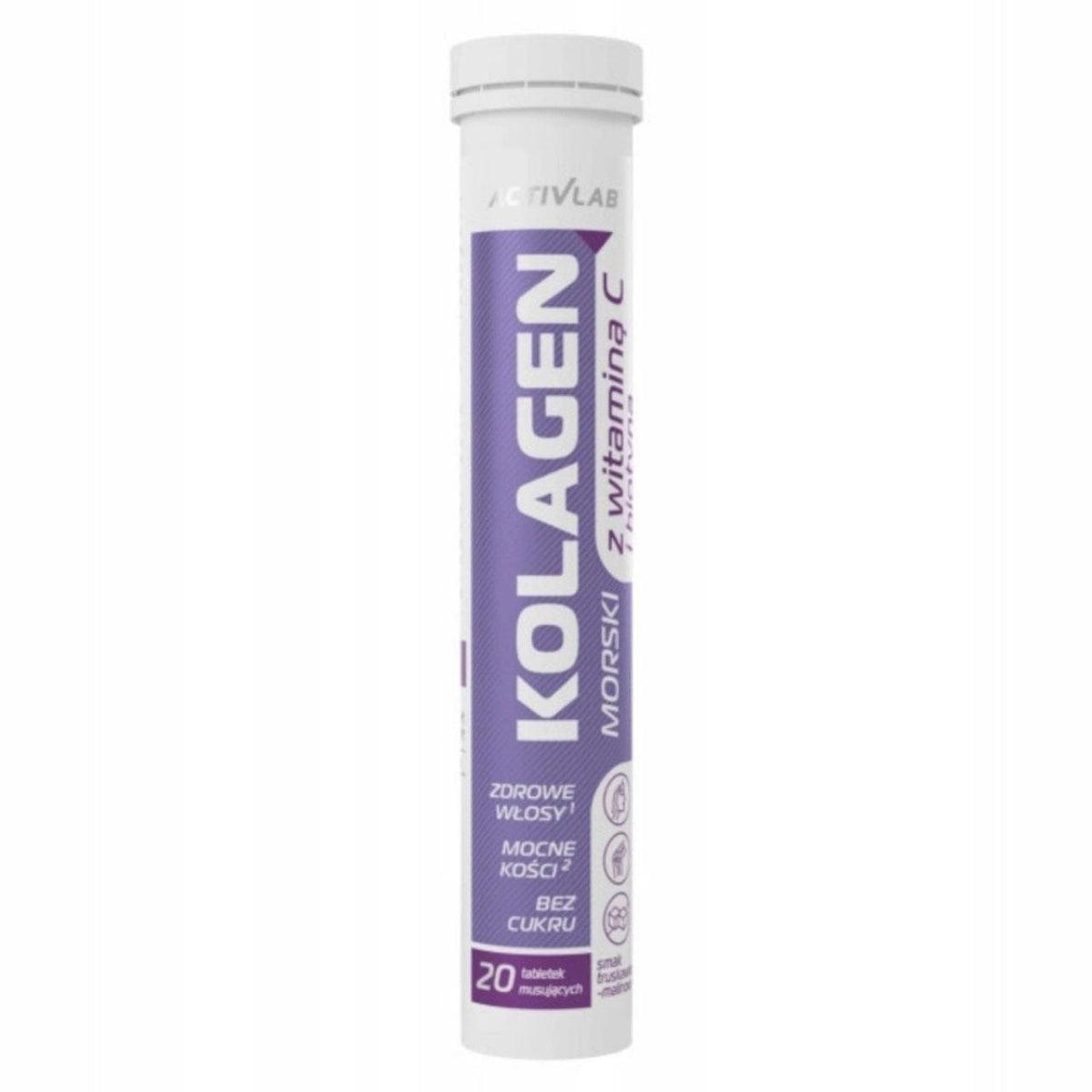 Activlab Marine Collagen, Strawberry-Raspberry - 20 Tablets – Medpak