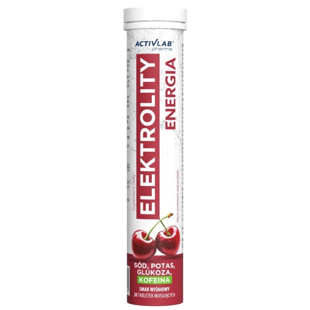 Activlab Pharma Electrolyte Energy, Cherry - 20 Effervescent Tablets ...
