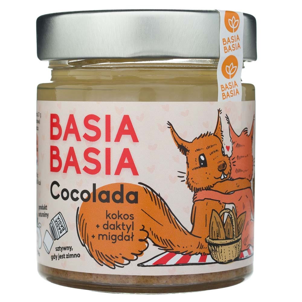 Alpi Basia Basia Cocolada Coconut-Based Cream with Dates - 210 g – Medpak