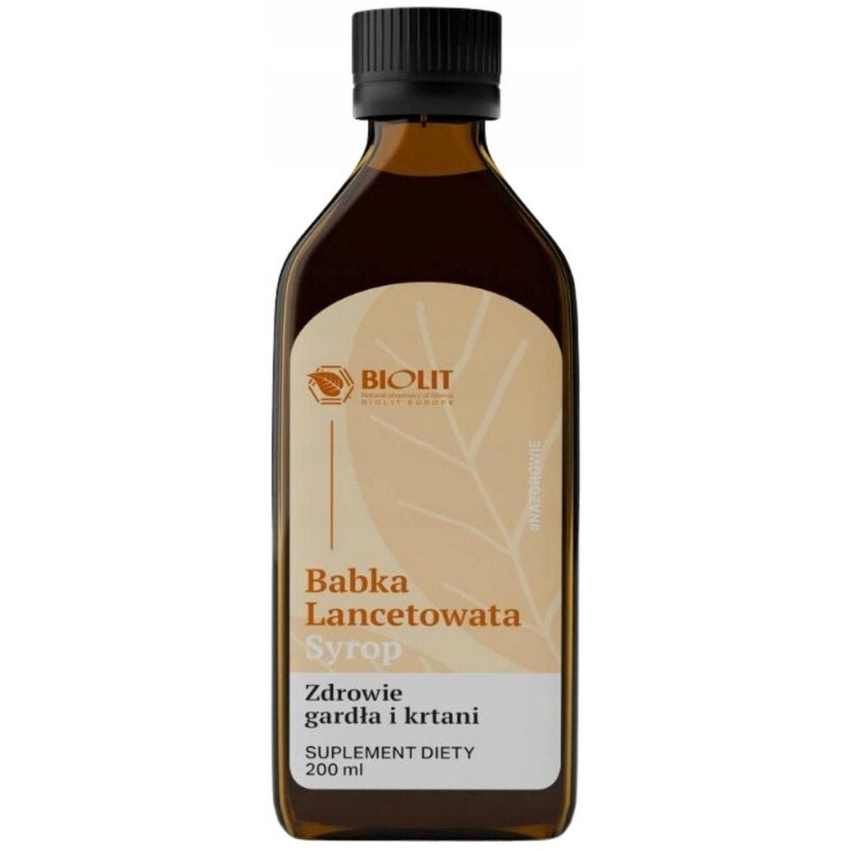 Biolit Ribwort Plantain, Syrup - 200 ml – Medpak