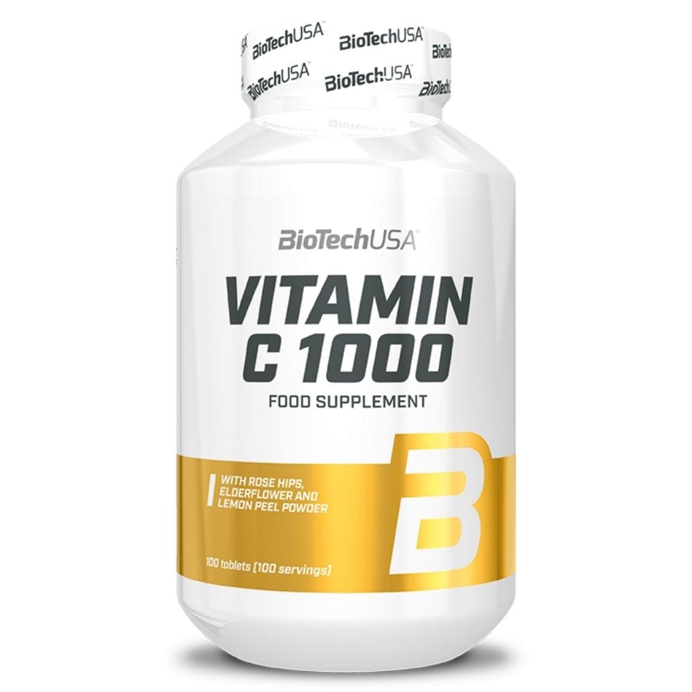 BioTech USA Vitamin C 1000 - 100 Tablets – Medpak