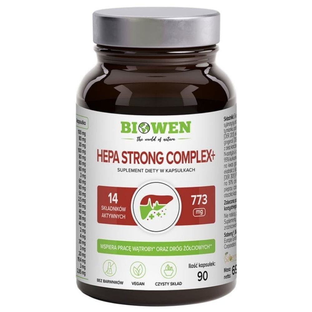 Biowen Hepa Strong Complex+ - 90 Capsules – Medpak