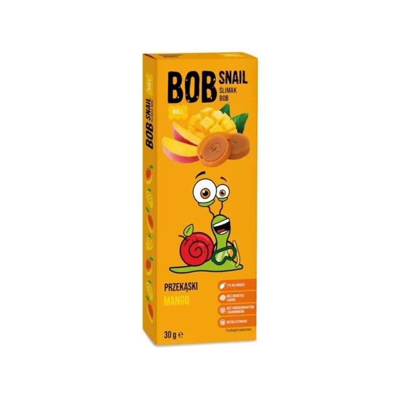 Bob Snail Mango Snack with No Added Sugar - 30 g – Medpak