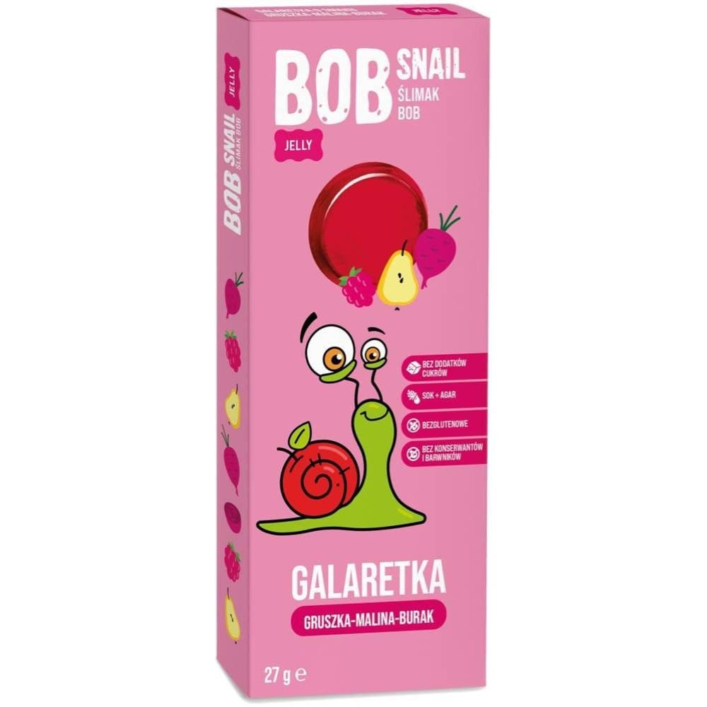 Bob Snail Pear-Raspberry-Beetroot Fruit Jellies No Added Sugar 38 g ...