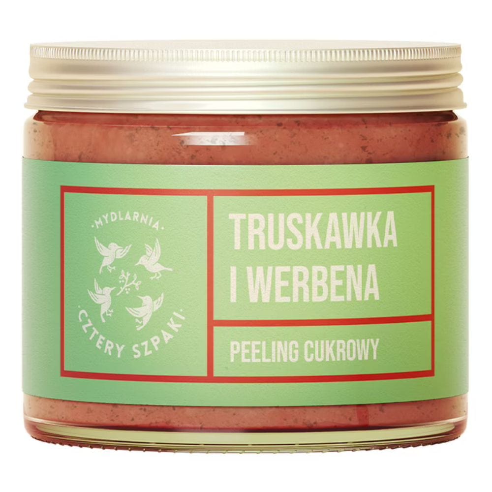 Cztery Szpaki Peeling Strawberry and Verbena - 250 ml – Medpak
