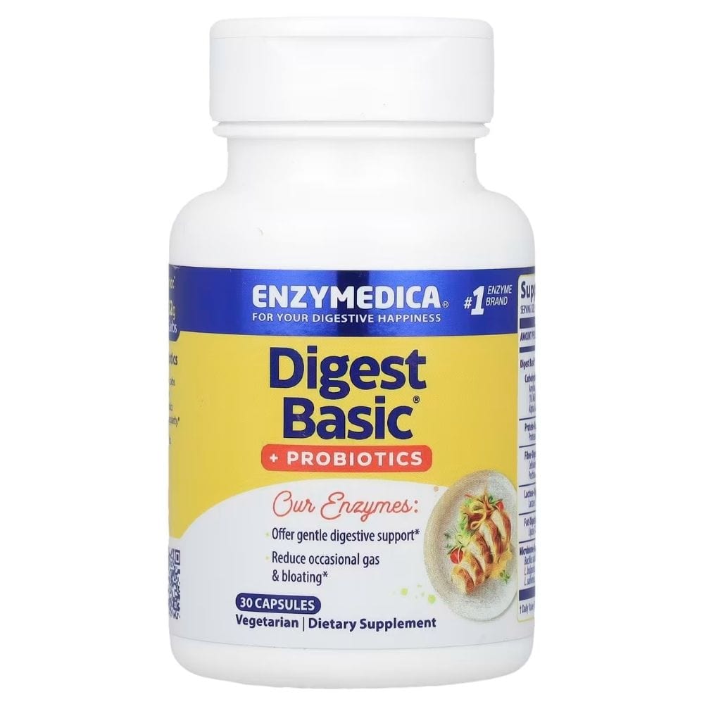 Enzymedica Digest Basic™ + Probiotics - 30 Capsules – Medpak