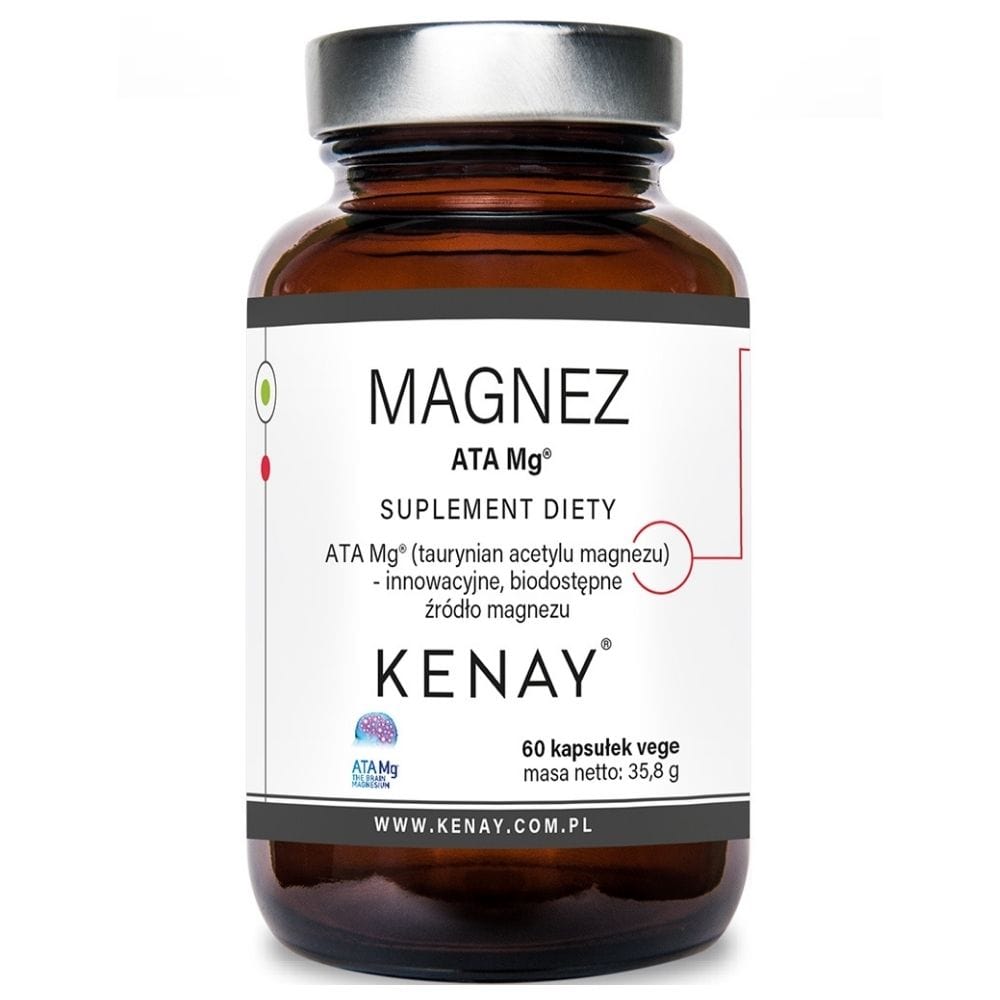 Kenay Magnesium ATA Mg - 60 Capsules – Medpak