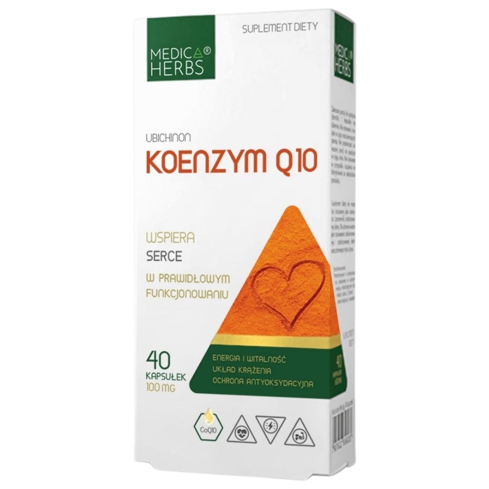 Medica Herbs Coenzyme Q10 - 40 Capsules – Medpak