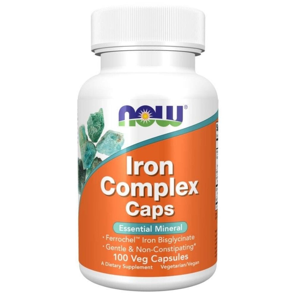 Now Foods Iron Complex 27 mg - 100 Capsules – Medpak
