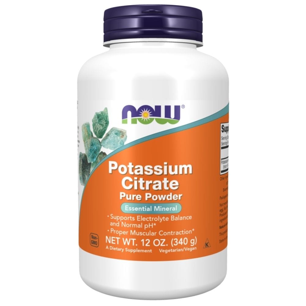 Now Foods Potassium Citrate Powder - 340 g – Medpak