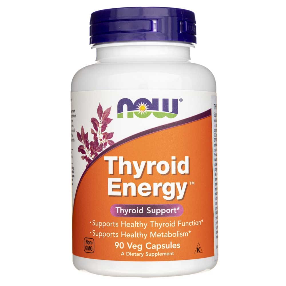 Now Foods Thyroid Energy 90 Veg Capsules | Medpak Shop
