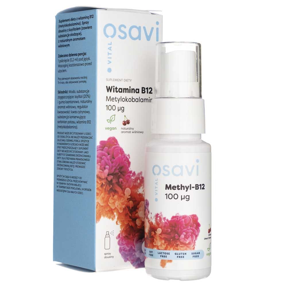 Osavi Vitamin B12 (Methylcobalamin) Spray 100 mcg - 25 ml – Medpak