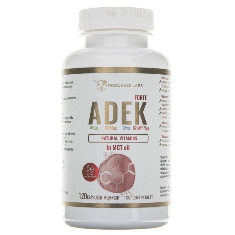 Progress Labs ADEK Forte - 120 Capsules – Medpak