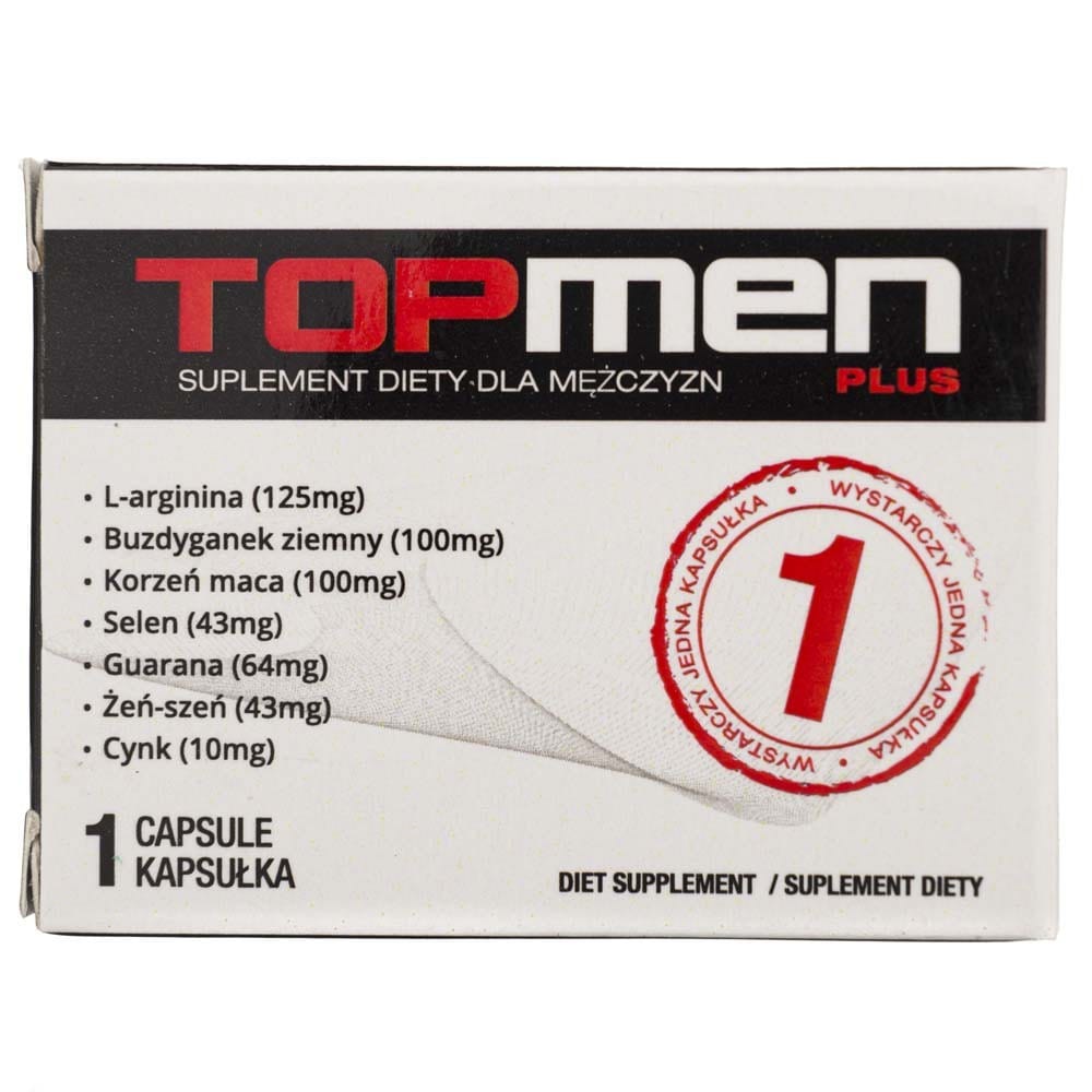 SHS TopMen Erection Pill - 1 Capsules – Medpak