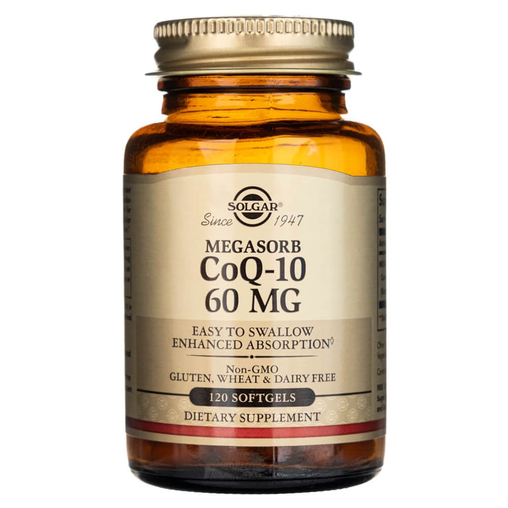 Solgar Megasorb CoQ-10 60 mg - 120 Softgels – Medpak