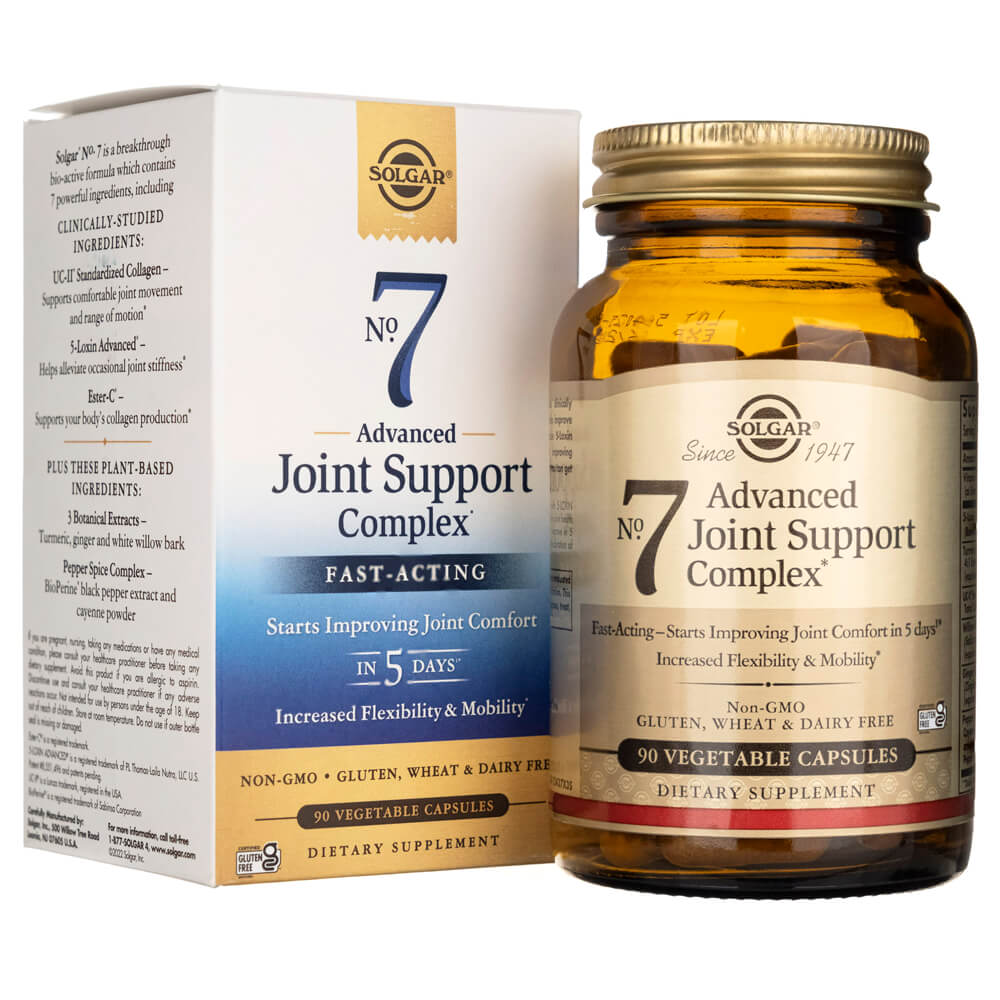 Solgar 7, Joint Support - 90 Veg Capsules – Medpak