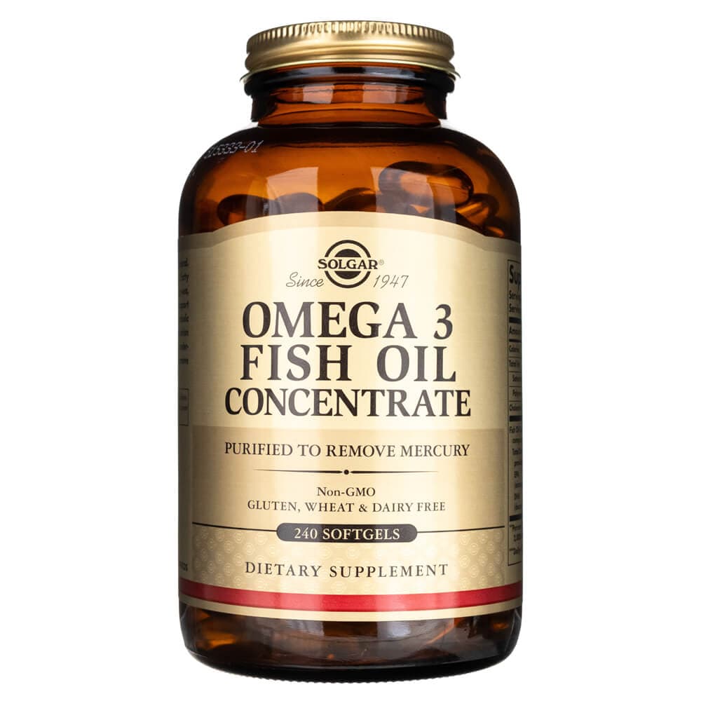 Solgar Omega-3 Fish Oil Concentrate - 240 Softgels – Medpak
