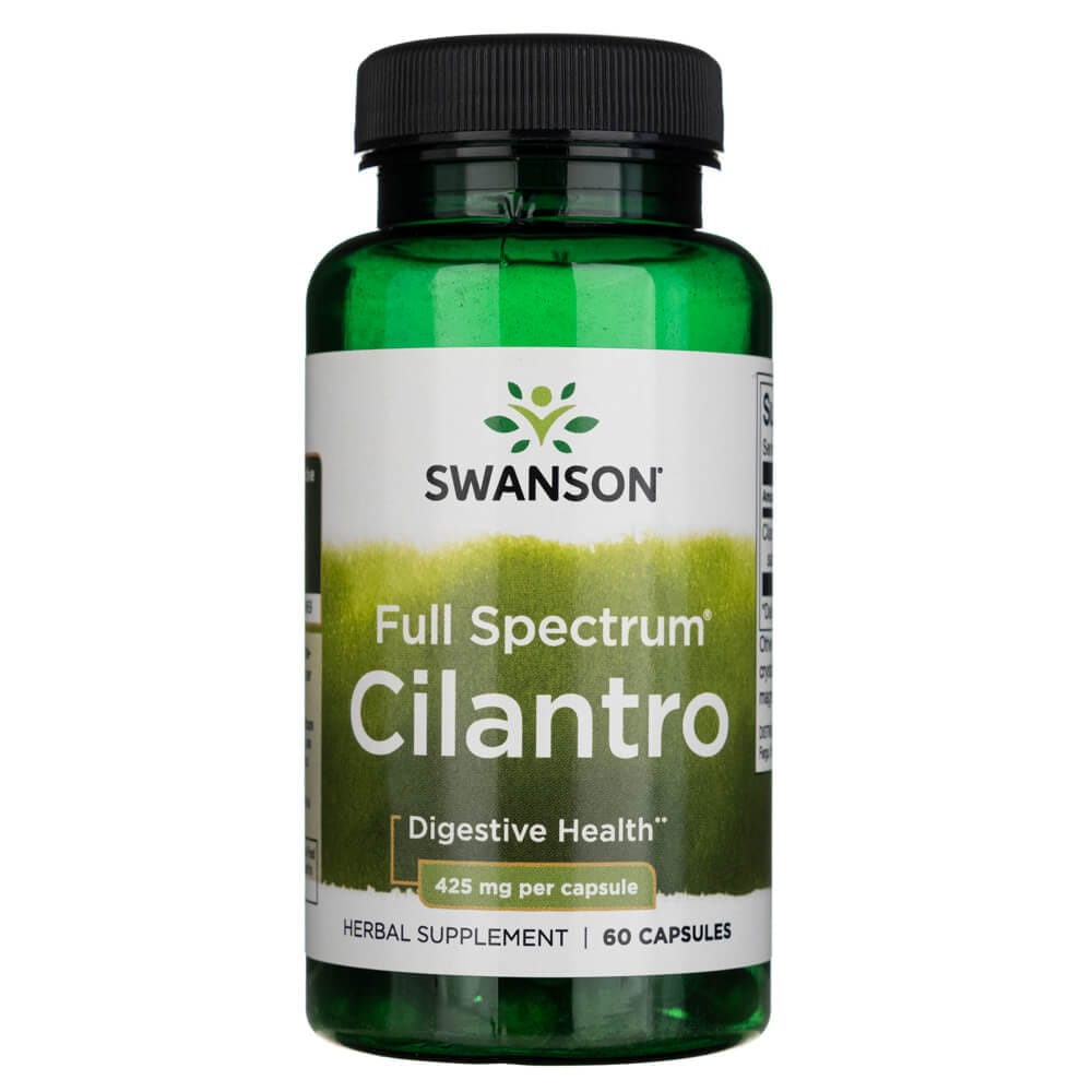 Swanson Full Spectrum Cilantro 425 mg - 60 Capsules – Medpak