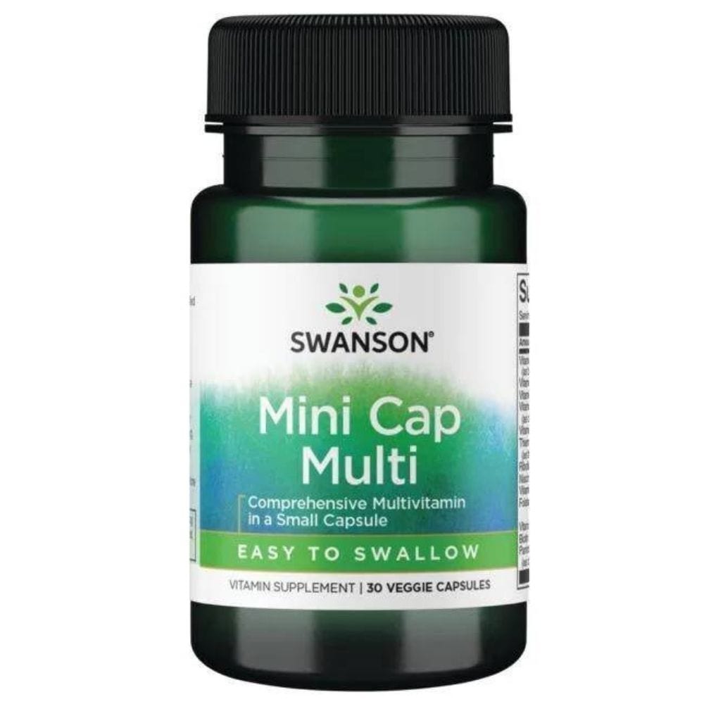 Swanson Mini Cap Multi-Vitamin - 30 Capsules – Medpak
