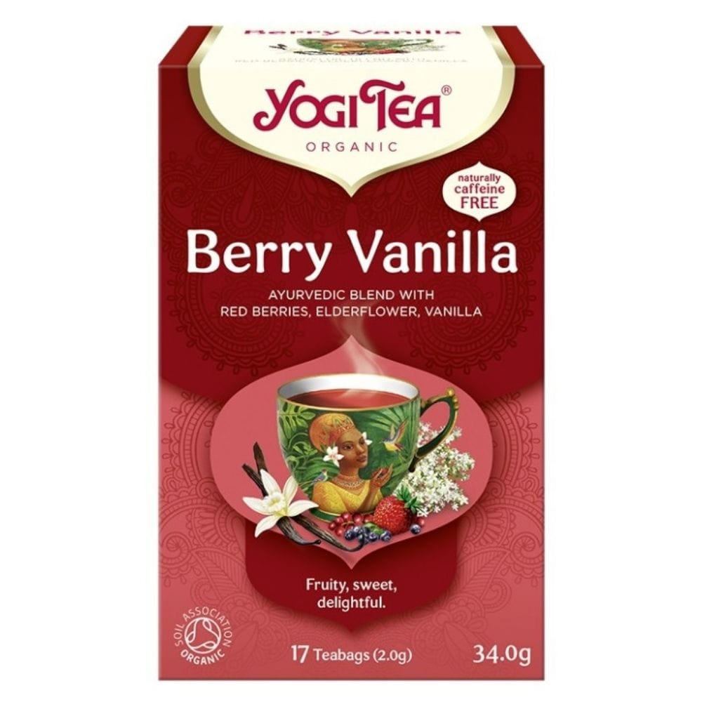 Yogi Tea Berry Vanilla - 17 sachets – Medpak