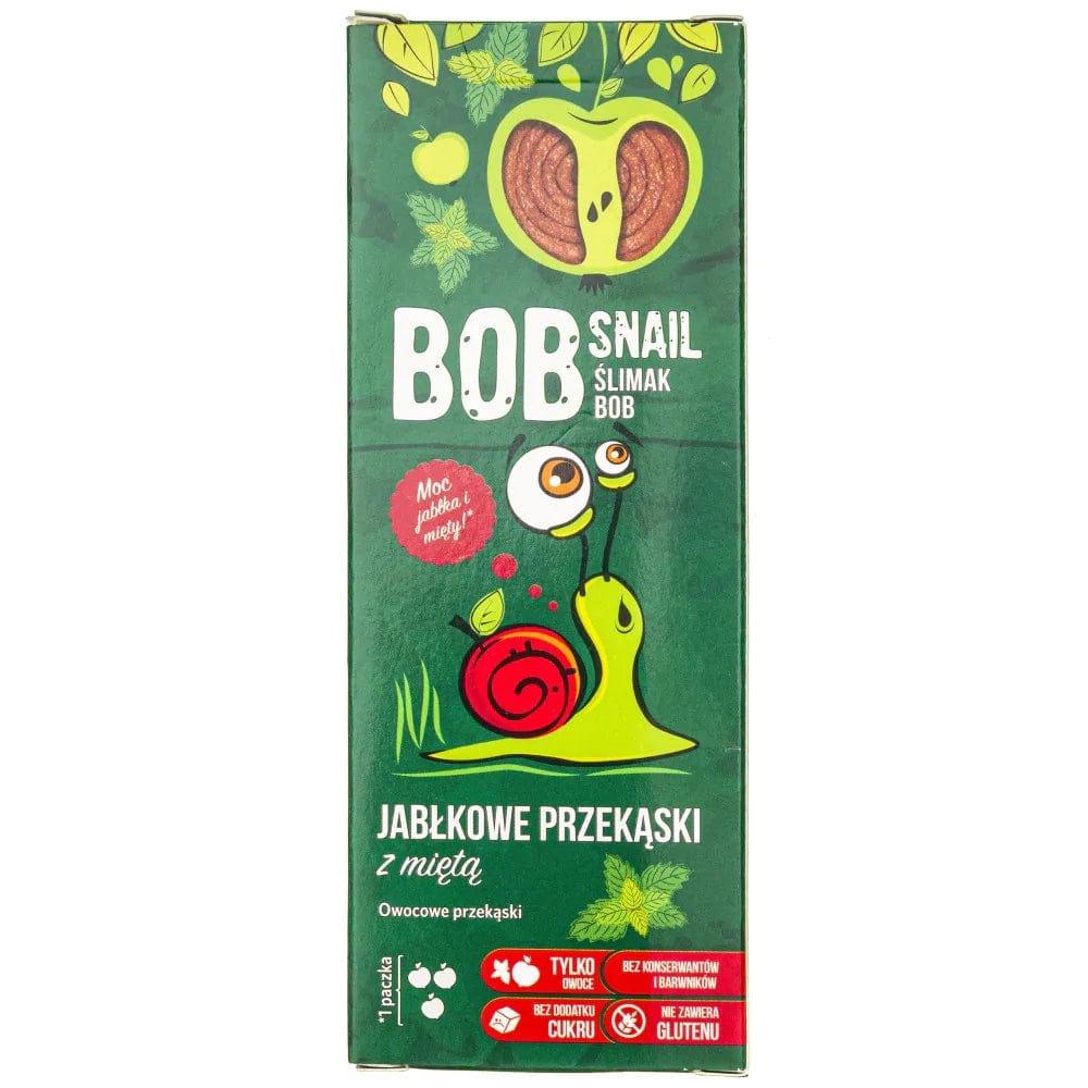 Bob Snail Apple & Mint Snack with No Added Sugar - 30 g – Medpak