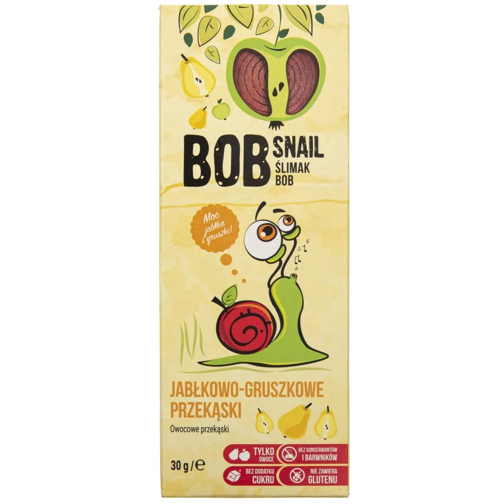 Bob Snail Apple & Pear Snack with No Added Sugar - 30 g – Medpak