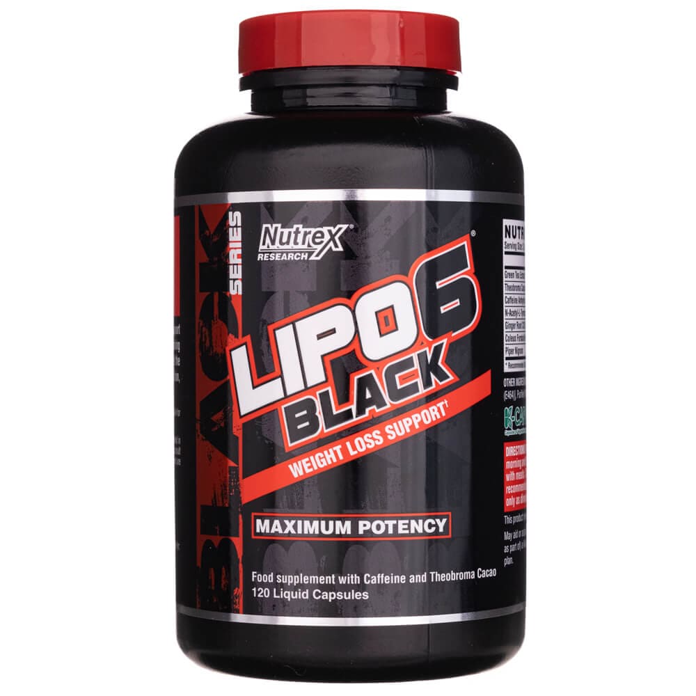 Nutrex Research Lipo 6 Black - 120 Capsules – Medpak