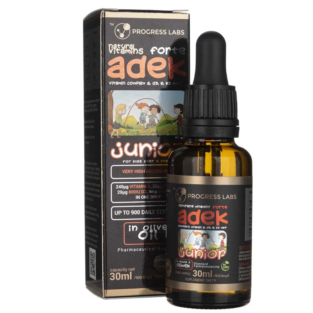 Progress Labs ADEK Junior FORTE for children - 30 ml – Medpak