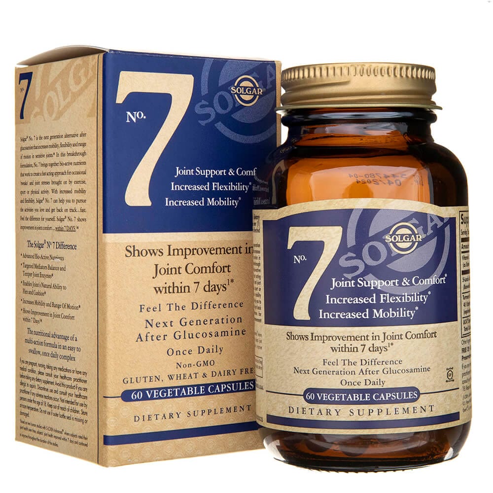 Solgar NO. 7, Joint Support 60 Veg Capsules | Medpak